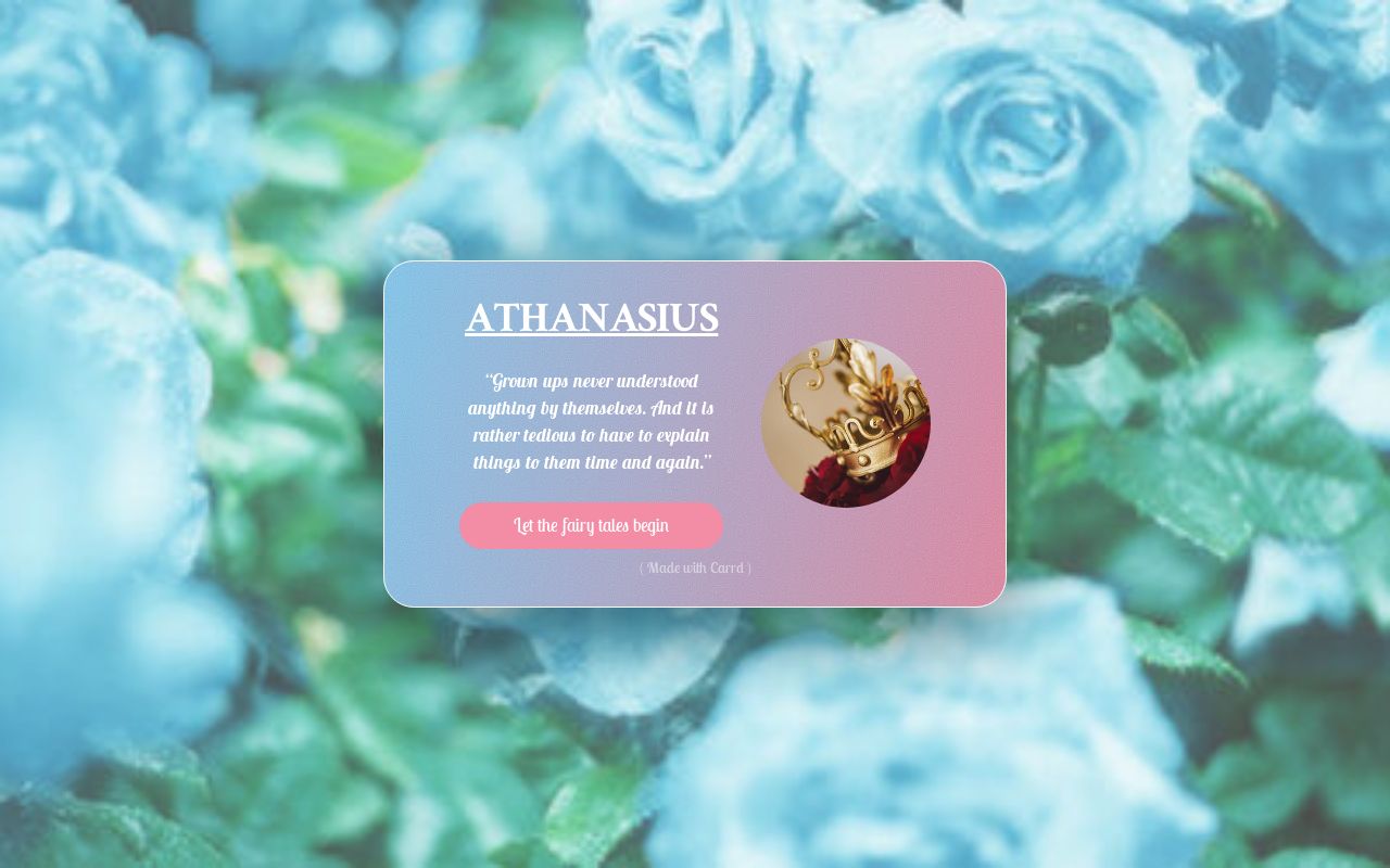 𝔗𝔥𝔢 𝔊𝔬𝔩𝔡𝔢𝔫 𝔓𝔯𝔦𝔫𝔠𝔢